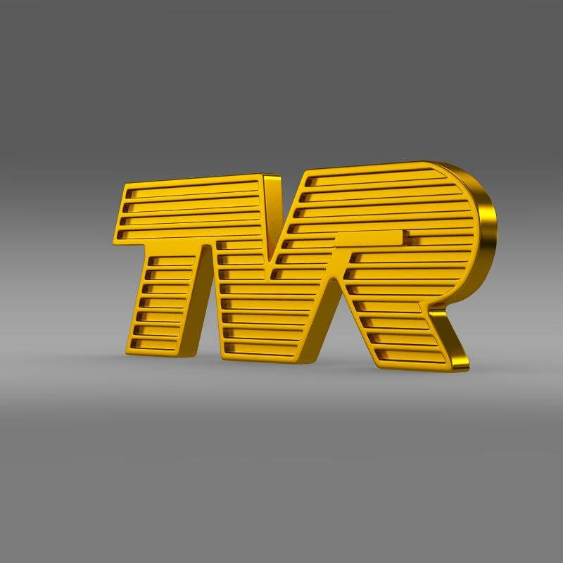 Tvr Logo - 3D Model by Creative Idea Studio