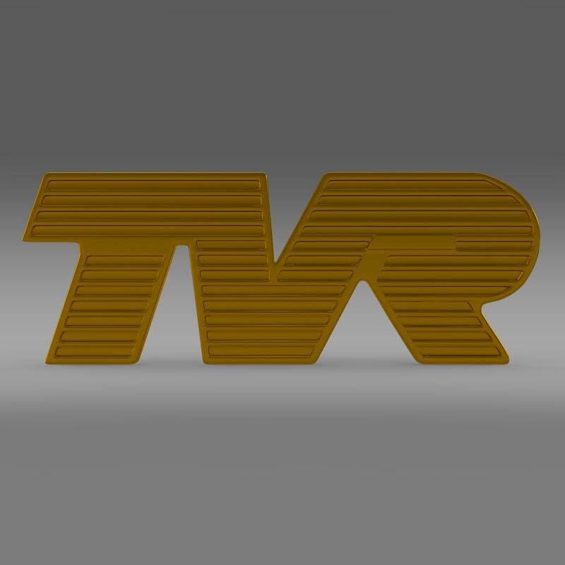 Tvr Logo - 3D Model by Creative Idea Studio