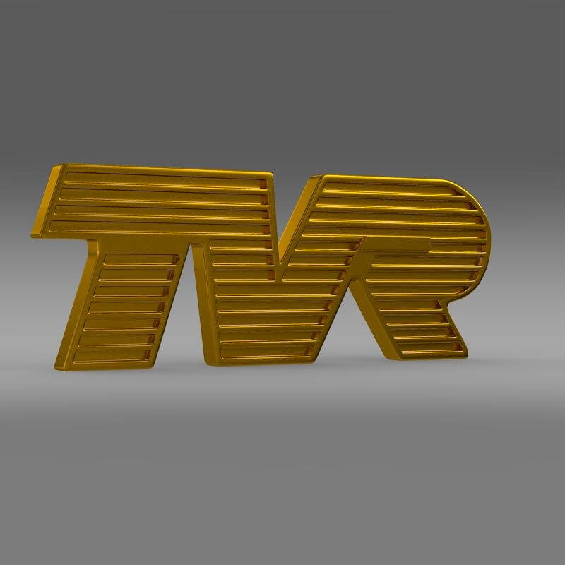Tvr Logo - 3D Model by Creative Idea Studio