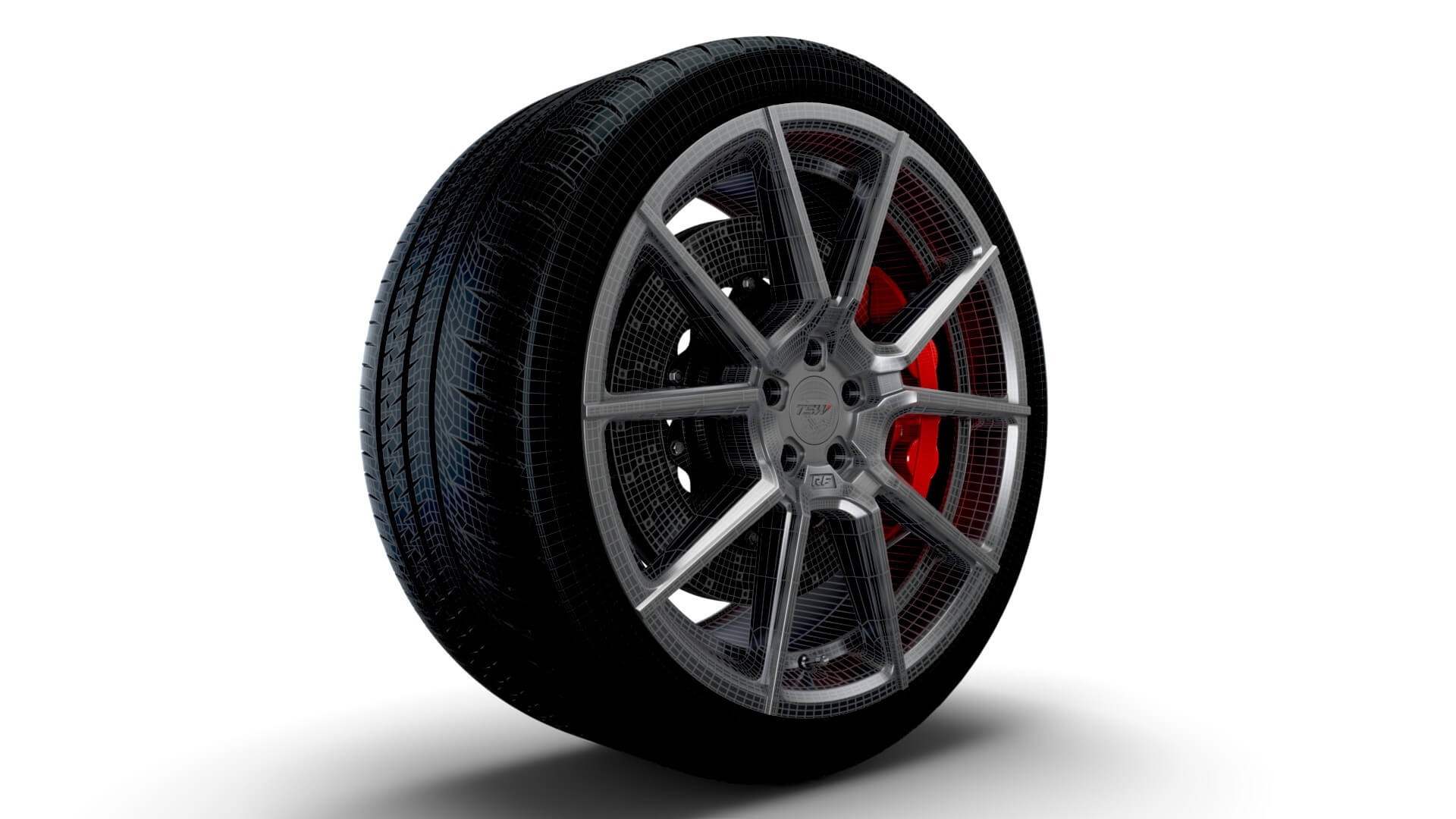 TWS Chrono Wheel - 3D Model by Creative Idea Studio