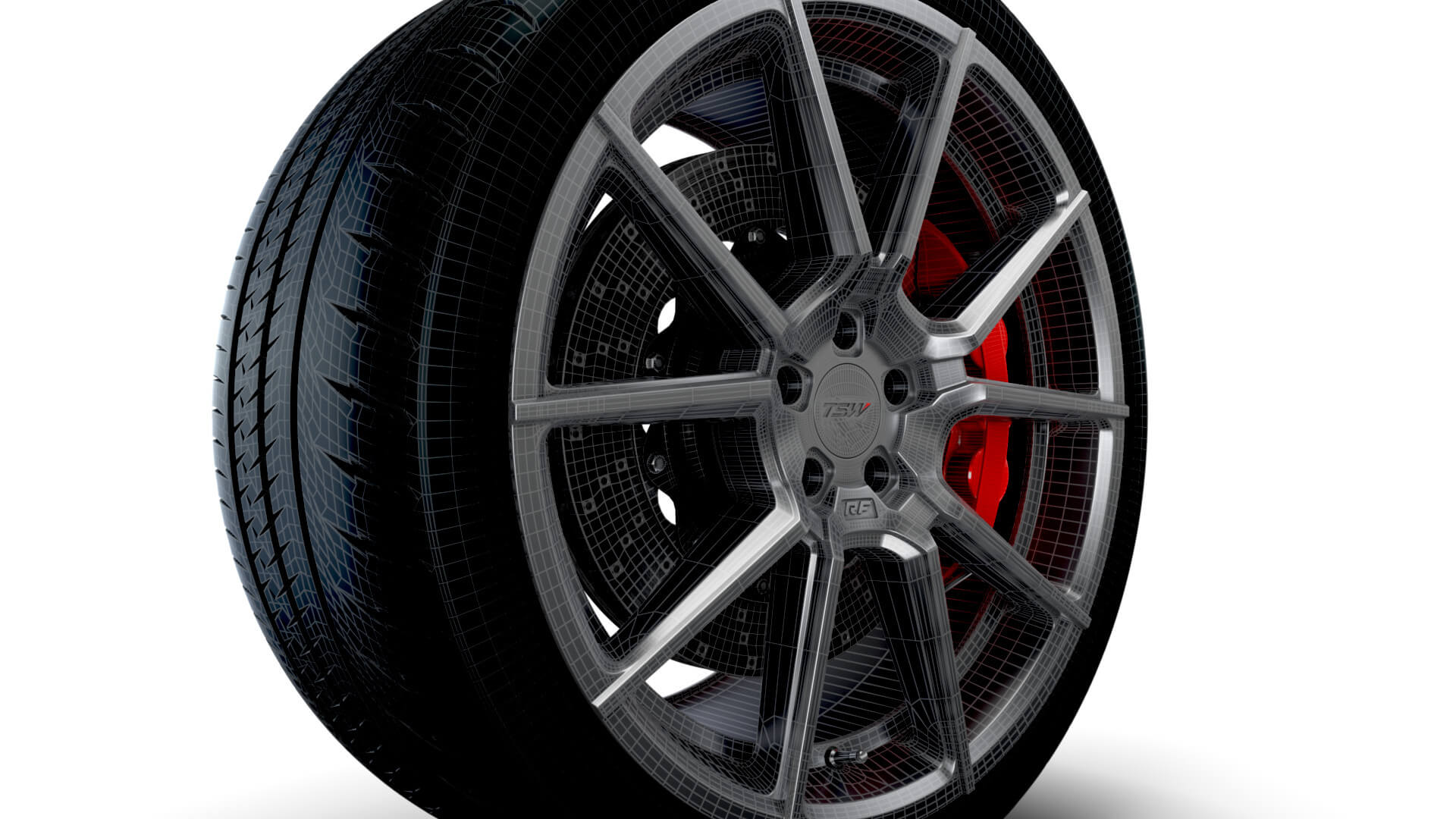 TWS Chrono Wheel - 3D Model by Creative Idea Studio