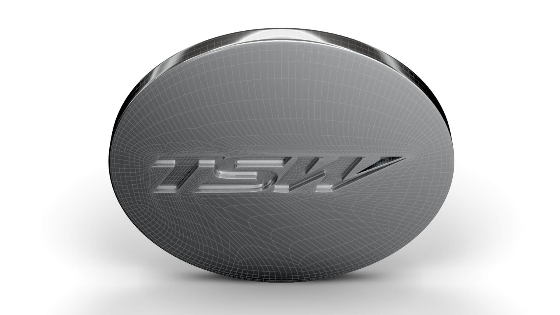 TWS Logo - 3D Model by Creative Idea Studio