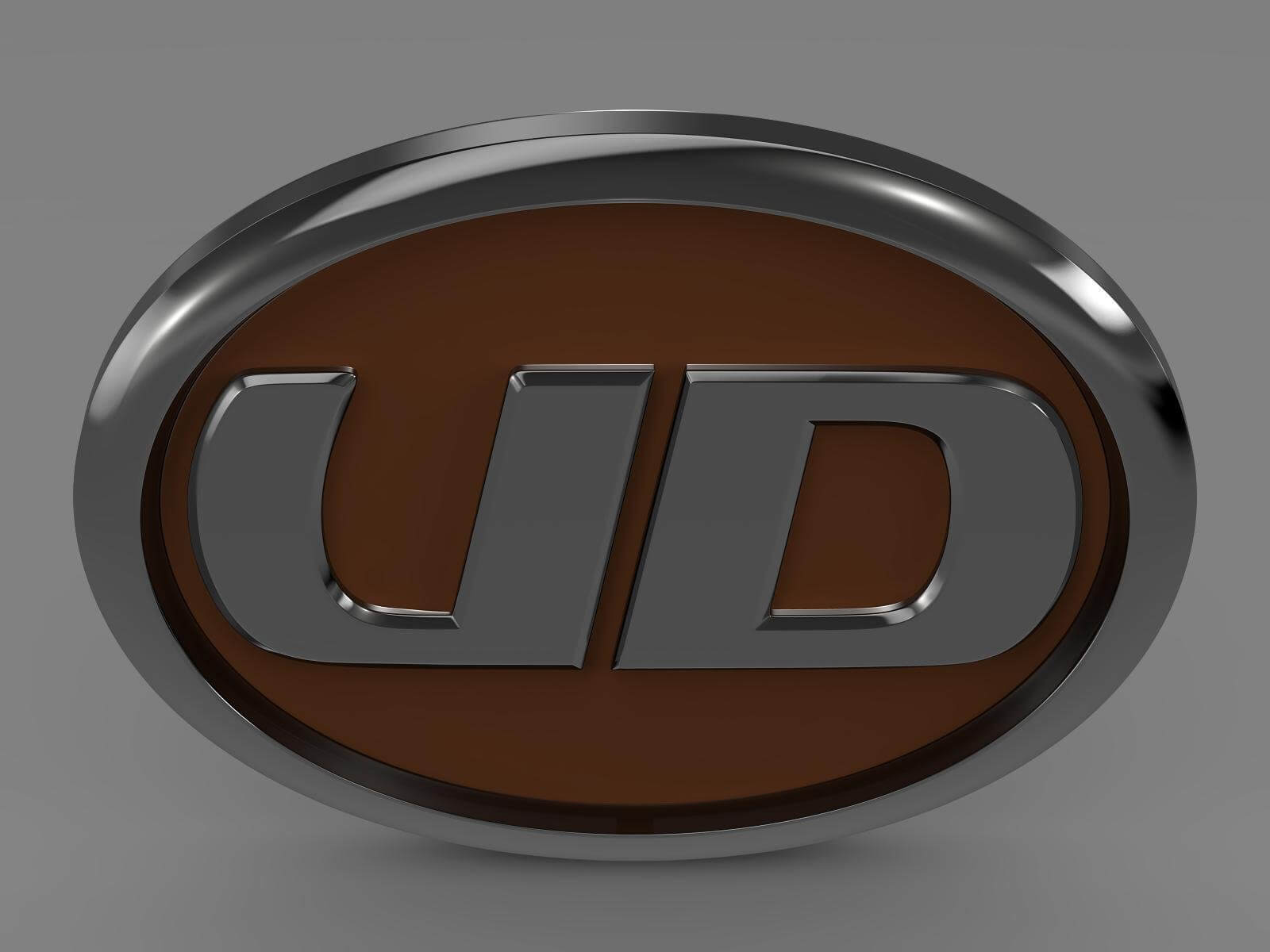UD Trucks Logo - 3D Model by Creative Idea Studio