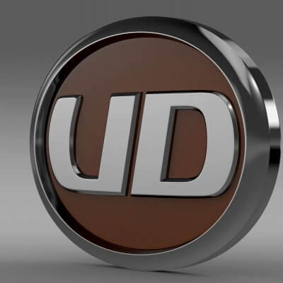 UD Trucks Logo - 3D Model by Creative Idea Studio