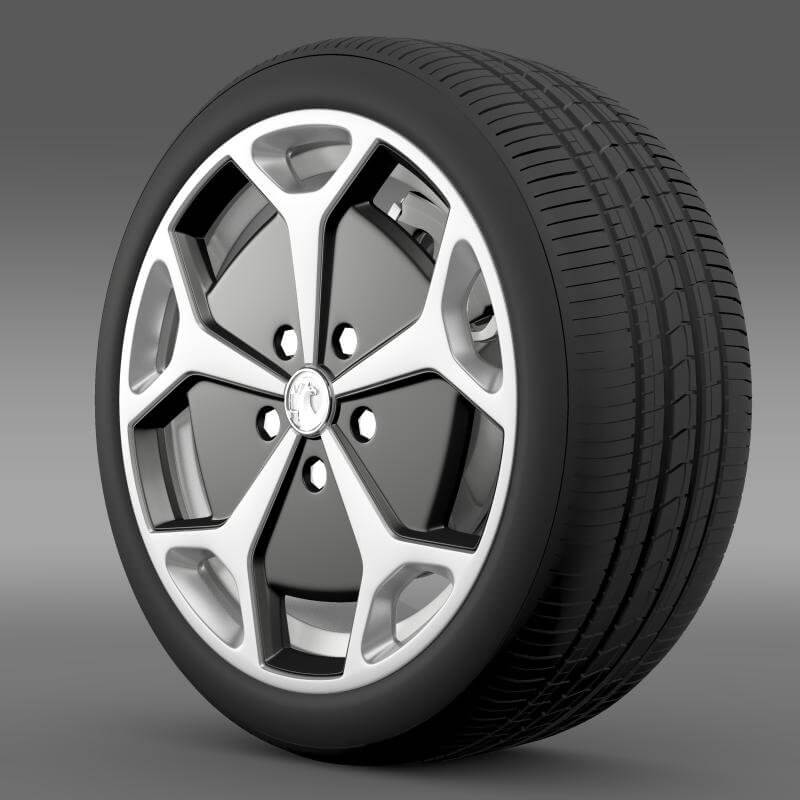 Vauxhall Ampera Wheel - 3D Model by Creative Idea Studio