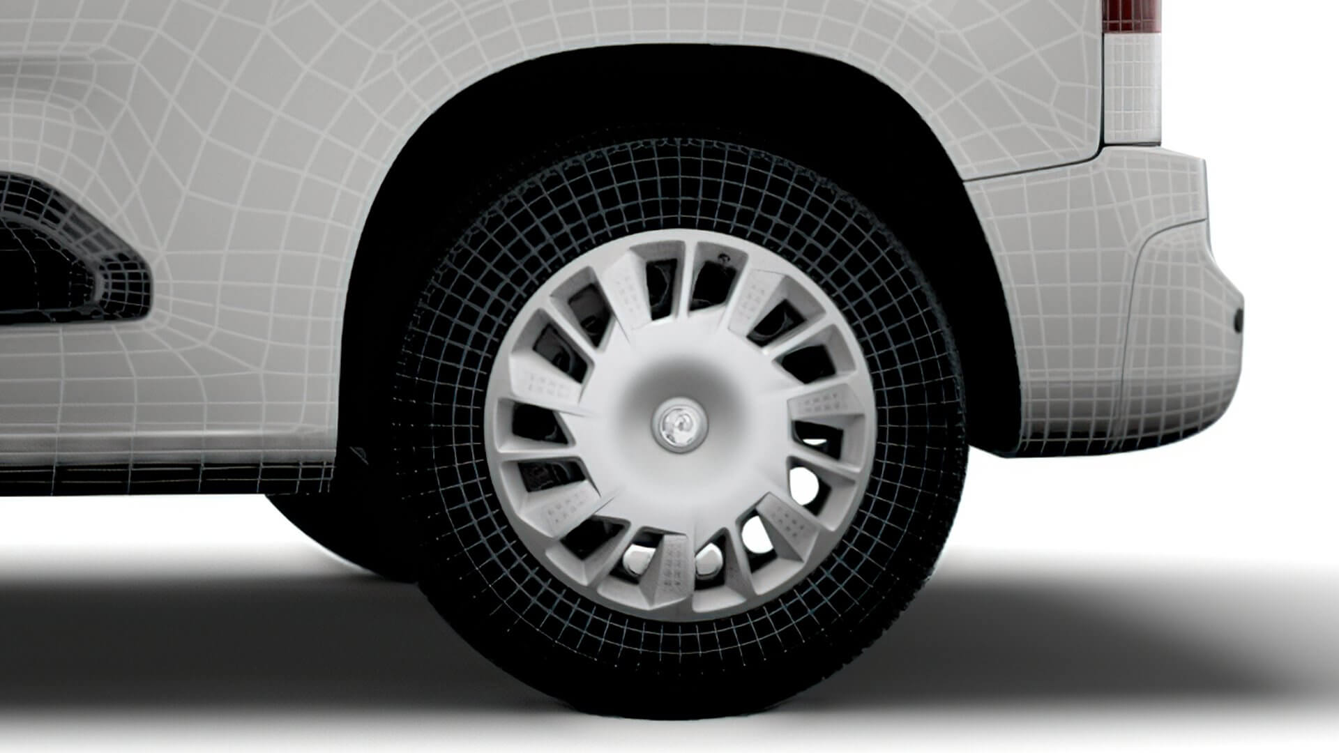 Vauxhall Combo Sportive 2020 Wheel - 3D Model by Creative Idea Studio
