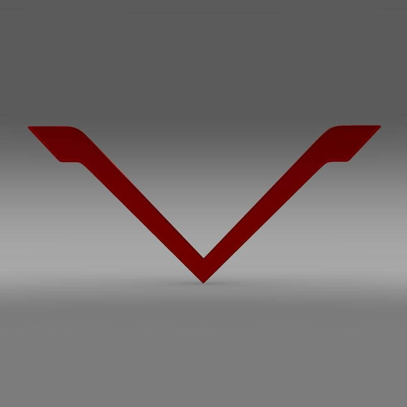 Venturi Logo - 3D Model by Creative Idea Studio
