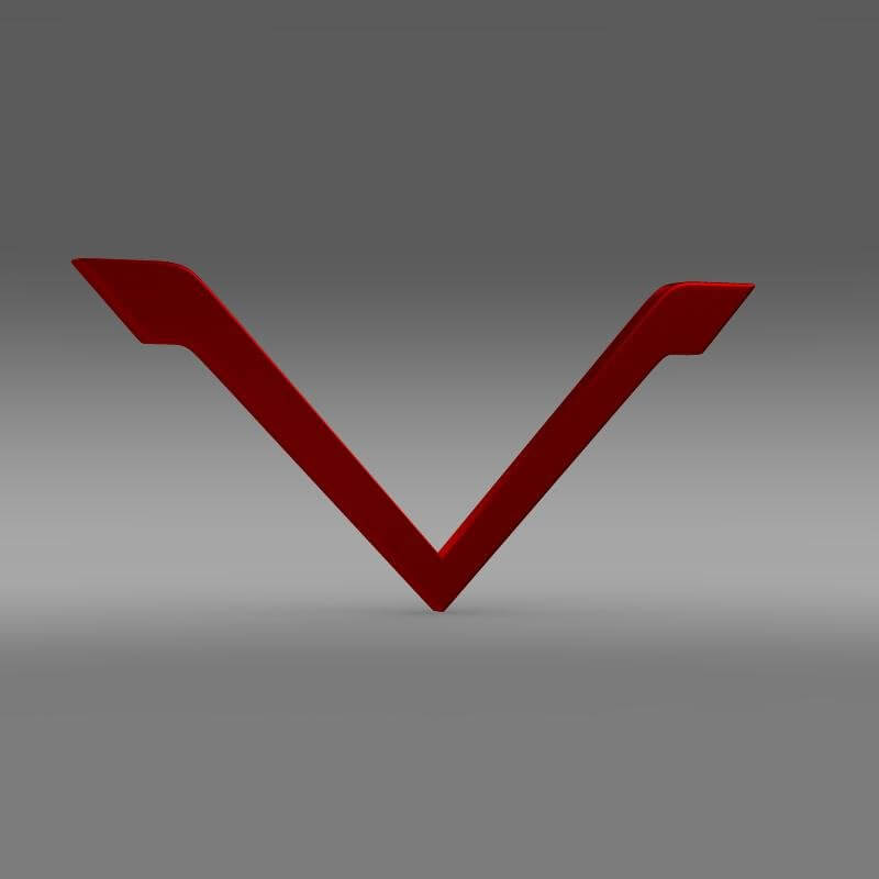 Venturi Logo - 3D Model by Creative Idea Studio