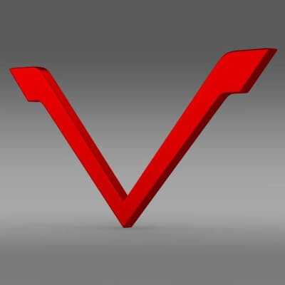 Venturi Logo - 3D Model by Creative Idea Studio