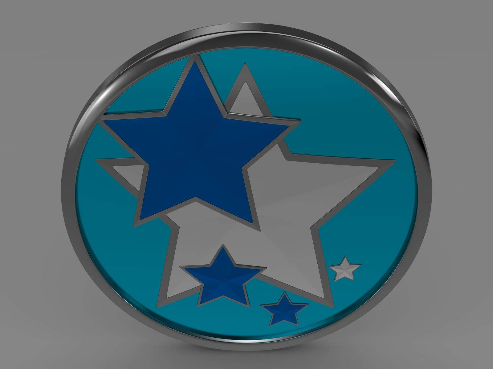 Venucia Logo - 3D Model by Creative Idea Studio