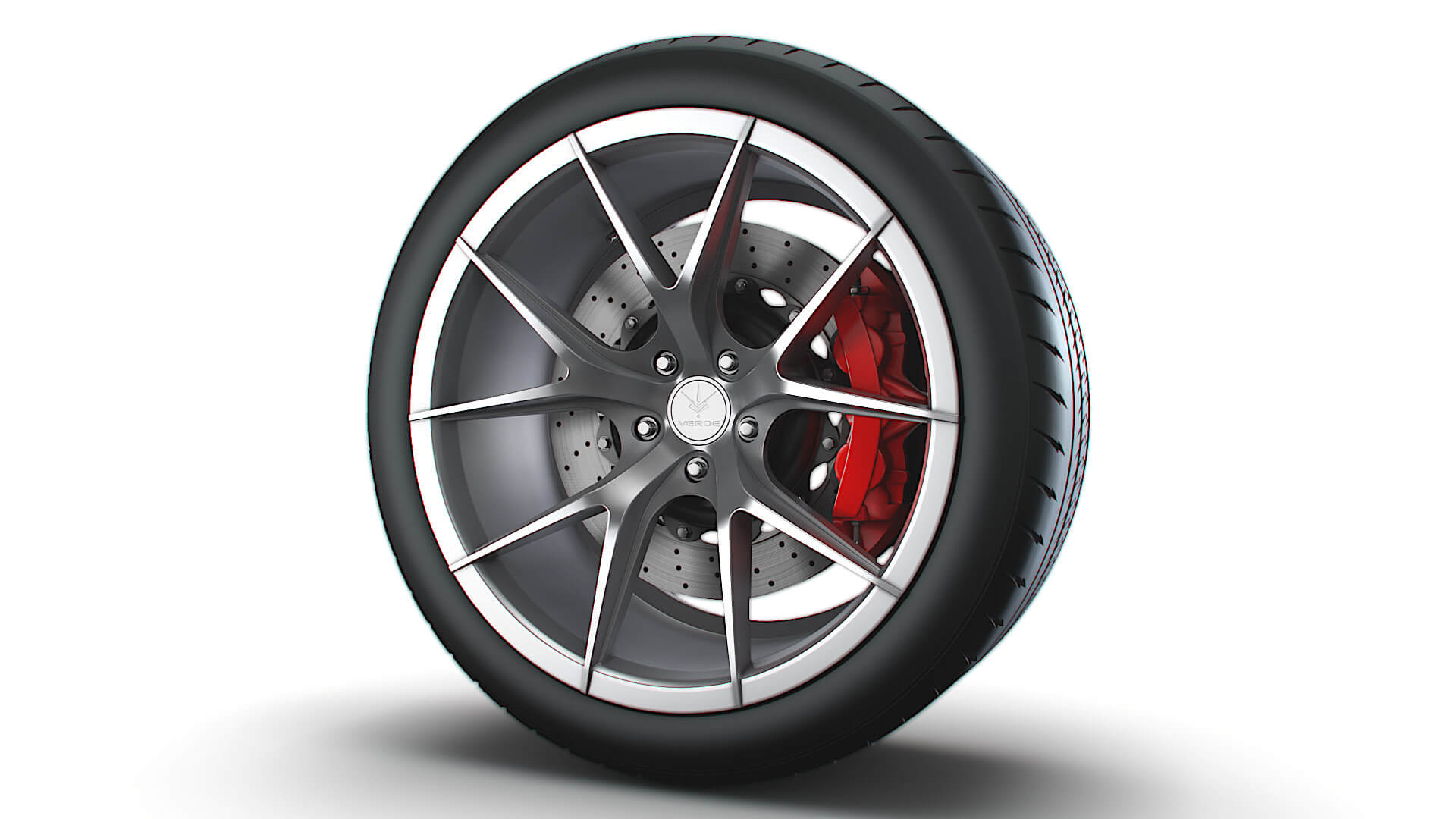 Verde Axis V99 Wheel - 3D Model by Creative Idea Studio