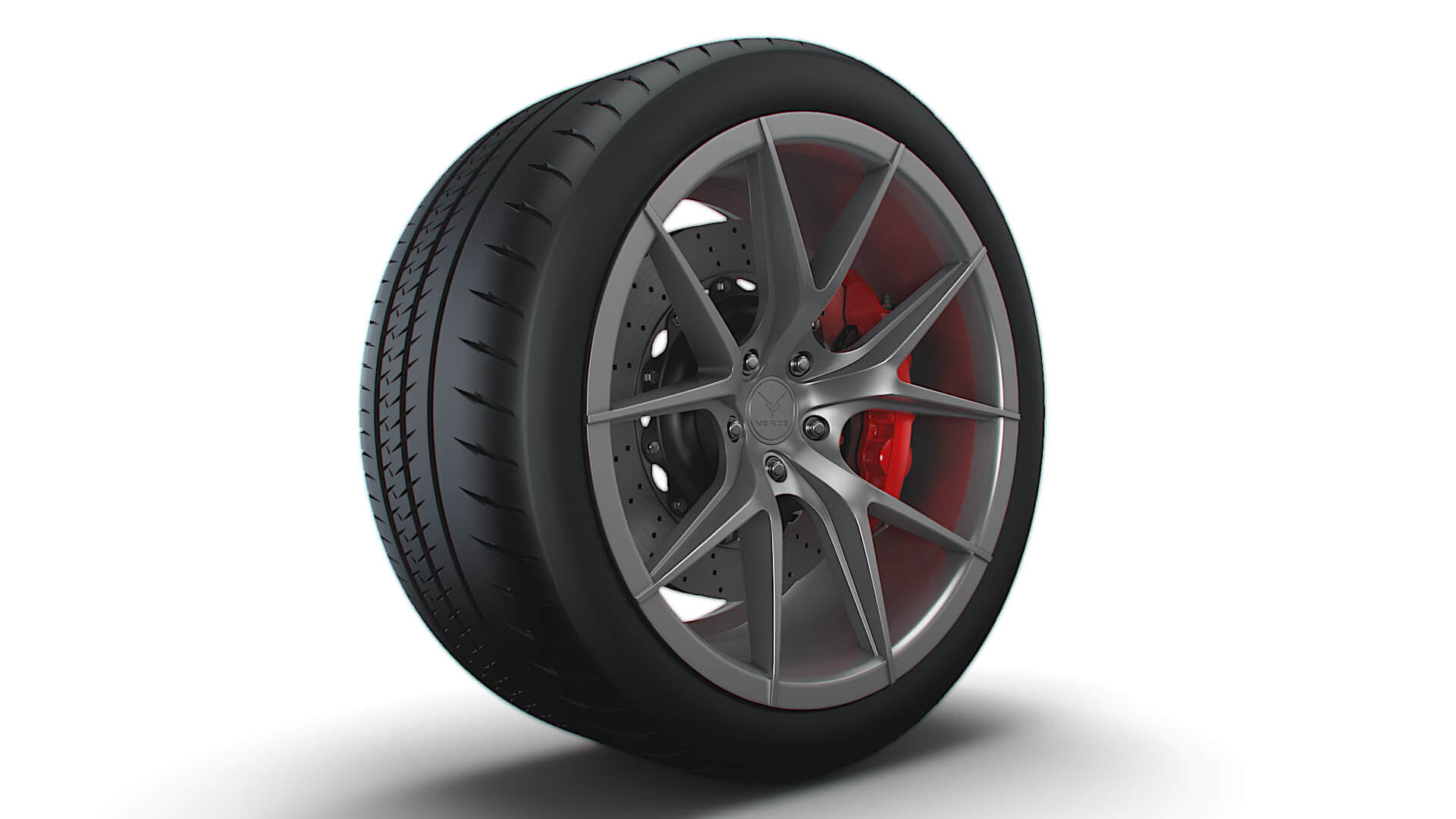 Verde Axis V99 Wheel - 3D Model by Creative Idea Studio