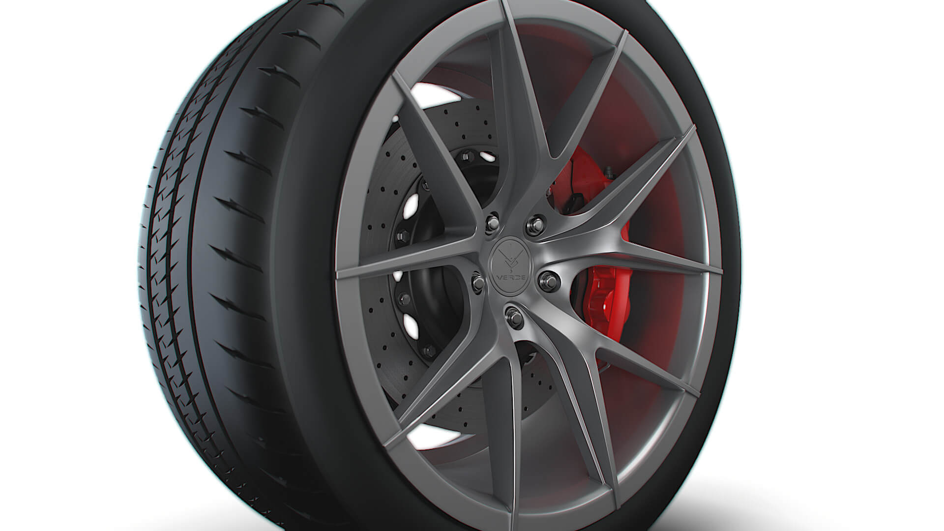 Verde Axis V99 Wheel - 3D Model by Creative Idea Studio