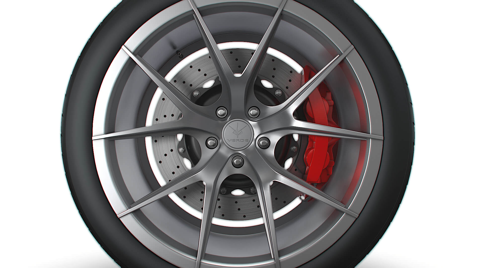 Verde Axis V99 Wheel - 3D Model by Creative Idea Studio