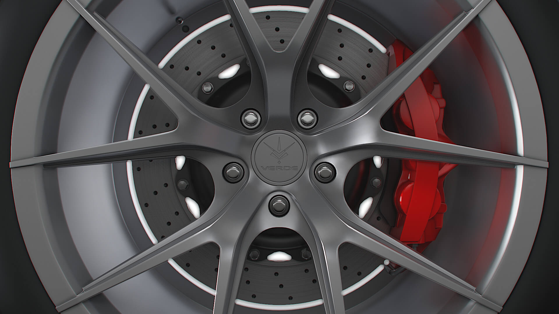 Verde Axis V99 Wheel - 3D Model by Creative Idea Studio