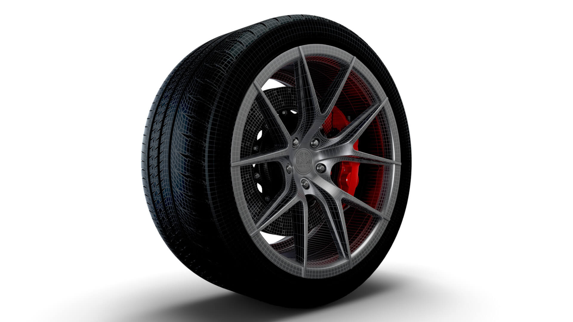 Verde Axis V99 Wheel - 3D Model by Creative Idea Studio