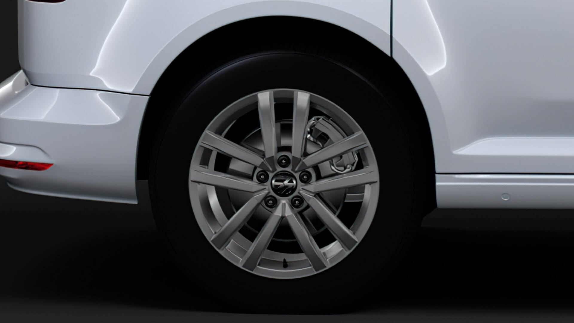 Volkswagen Caddy 2018 Wheel - 3D Model by Creative Idea Studio