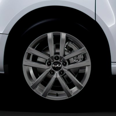 Volkswagen Caddy 2018 Wheel - 3D Model by Creative Idea Studio