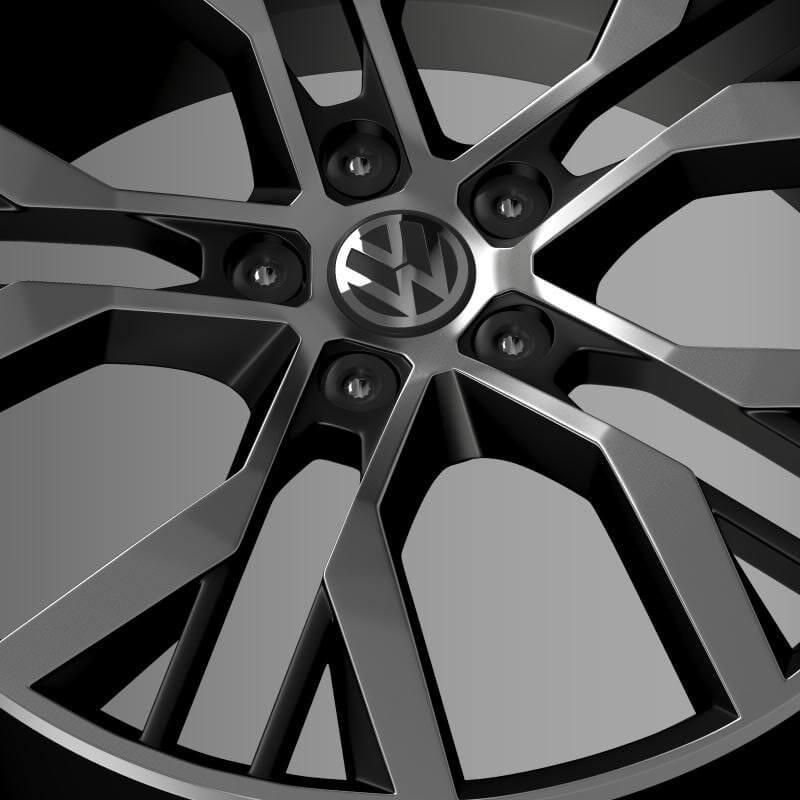 Volkswagen Golf GTI Rim - 3D Model by Creative Idea Studio