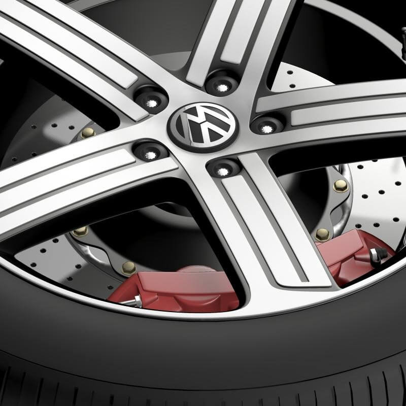 Volkswagen Golf R Wheel - 3D Model by Creative Idea Studio