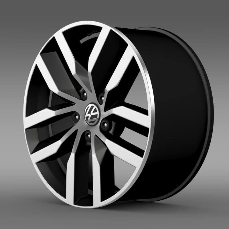Volkswagen Golf S Rim - 3D Model by Creative Idea Studio