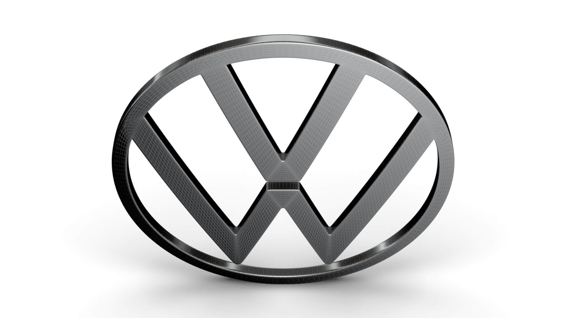 Volkswagen Logo - 3D Model by Creative Idea Studio