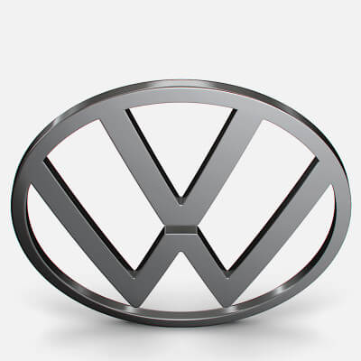 Volkswagen Logo - 3D Model by Creative Idea Studio