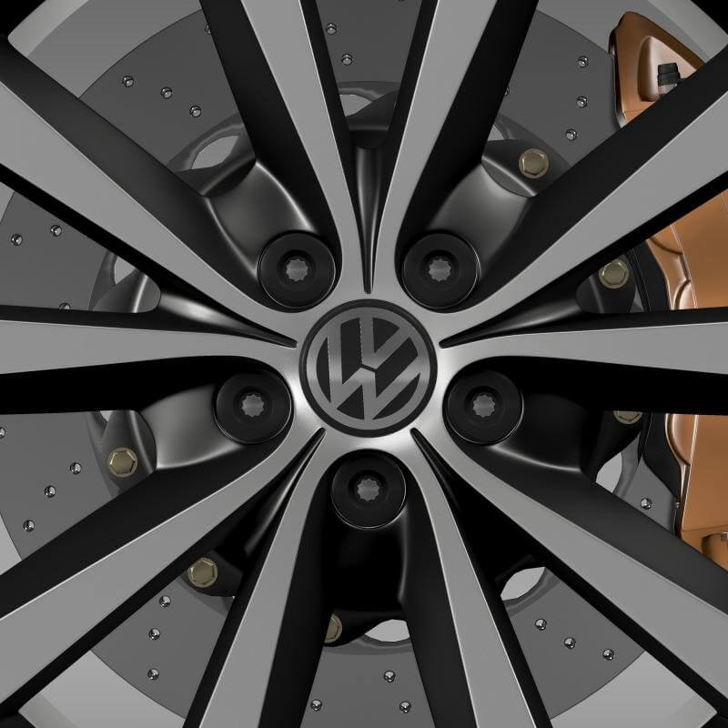 Volkswagen Polo Wheel 2014 - 3D Model by Creative Idea Studio