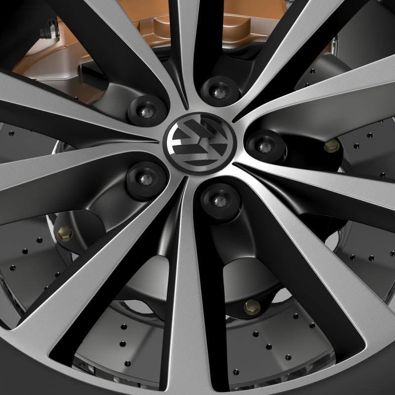 Volkswagen Polo Wheel 2014 - 3D Model by Creative Idea Studio