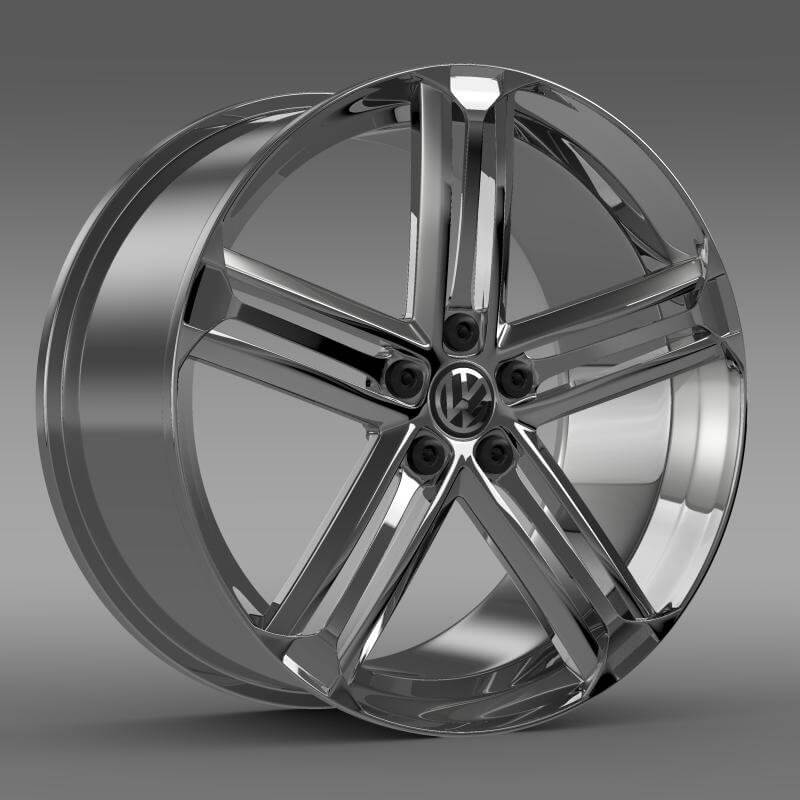 VW Beetle R Concept Rim - 3D Model by Creative Idea Studio