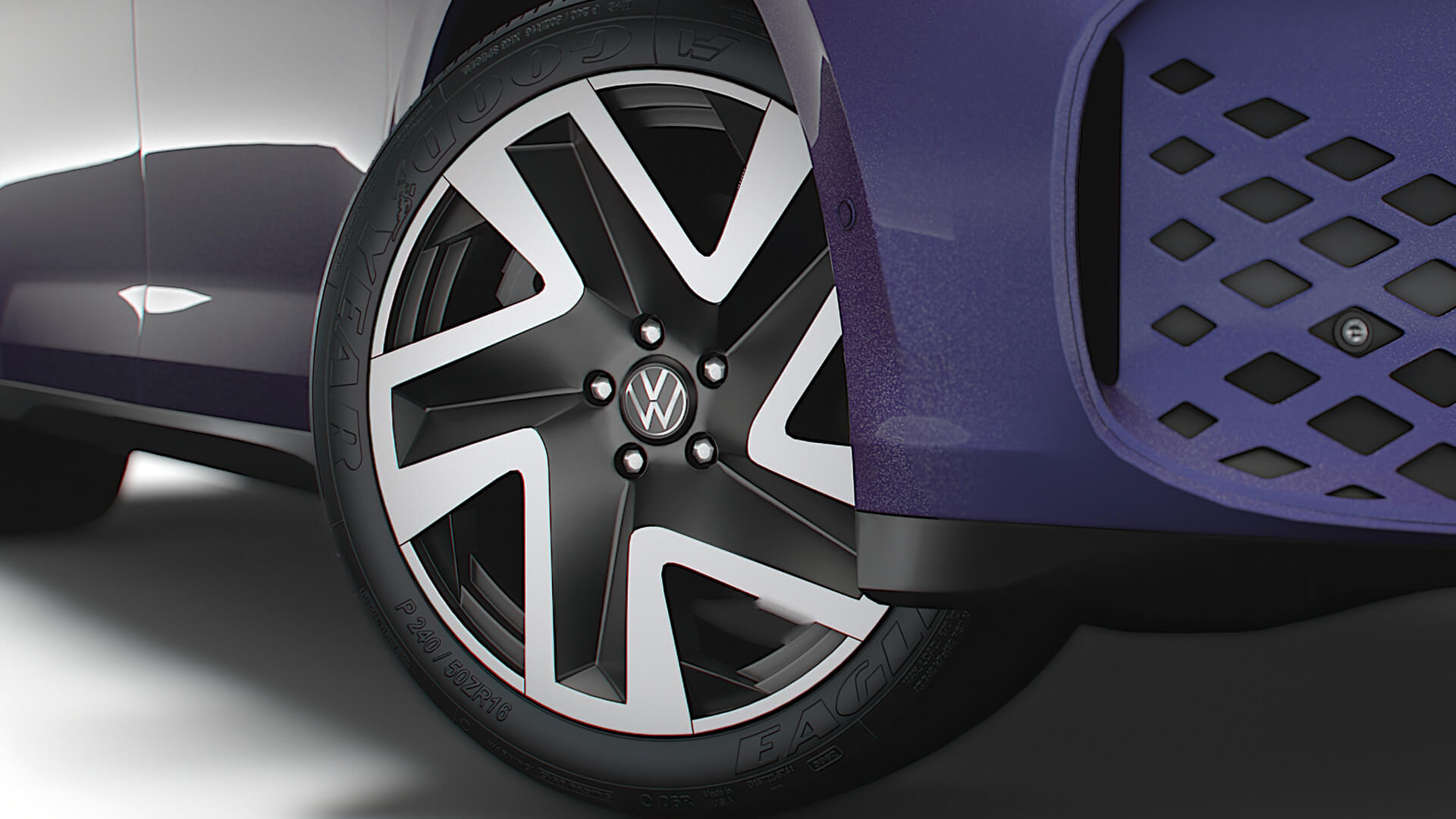 VW ID Buzz 2023 Wheel - 3D Model by Creative Idea Studio