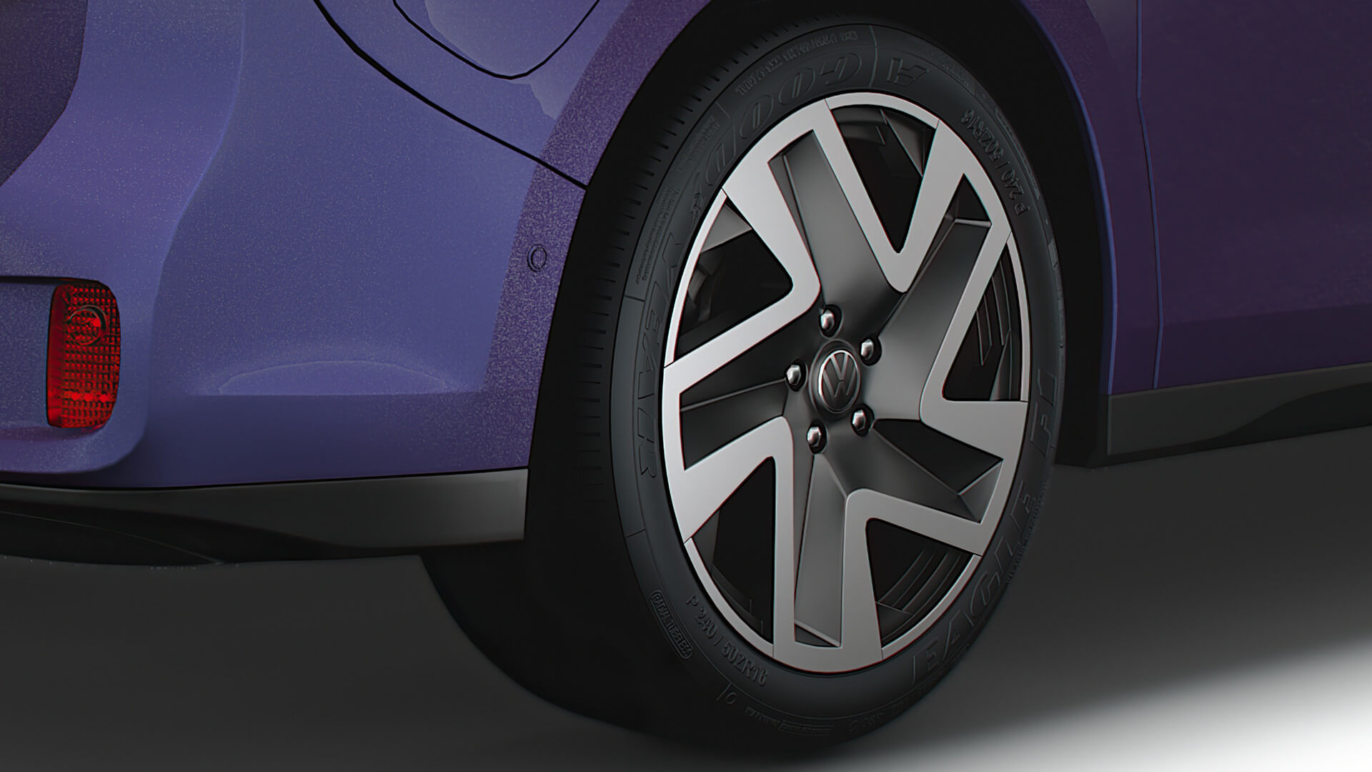 VW ID Buzz 2023 Wheel - 3D Model by Creative Idea Studio