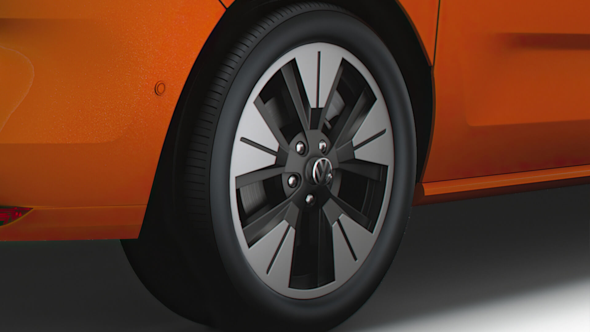 VW Multivan T7 2023 Wheel - 3D Model by Creative Idea Studio