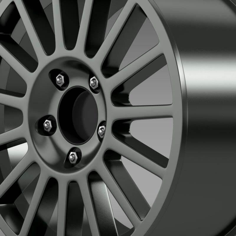 VW Polo R WRC Rim - 3D Model by Creative Idea Studio