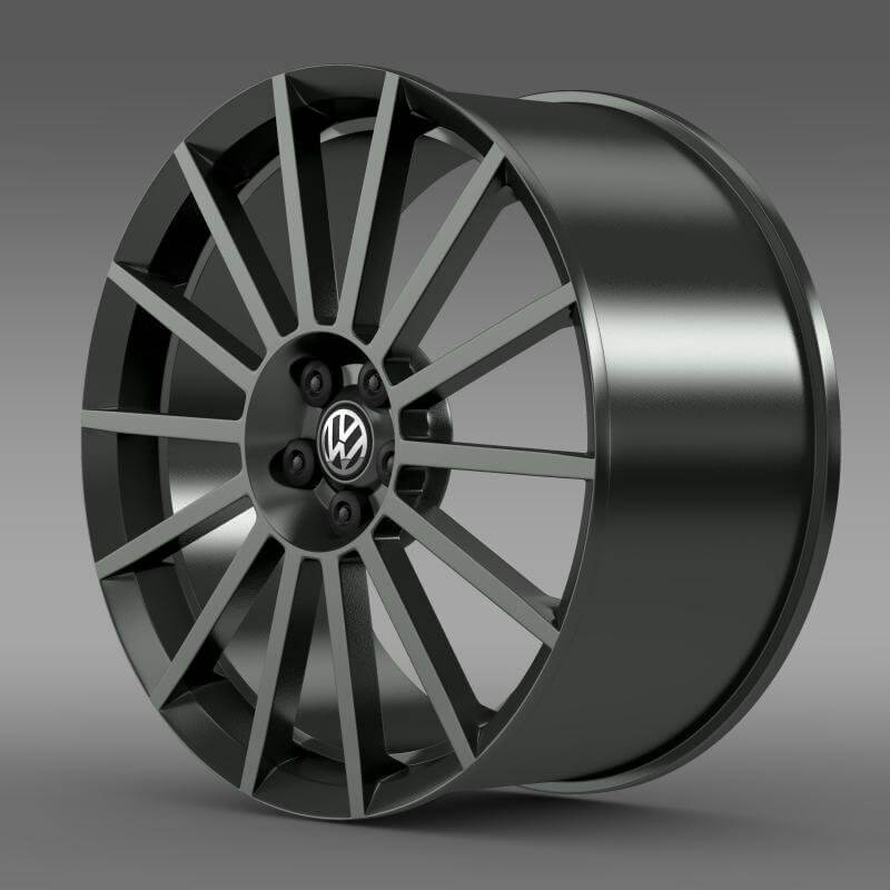 VW Polo R WRC Street Rim - 3D Model by Creative Idea Studio