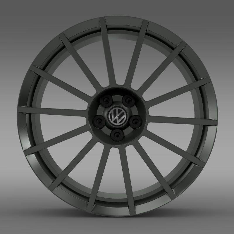 VW Polo R WRC Street Rim - 3D Model by Creative Idea Studio