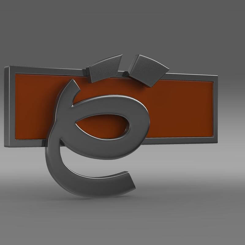 Yo Mobile Logo - 3D Model by Creative Idea Studio