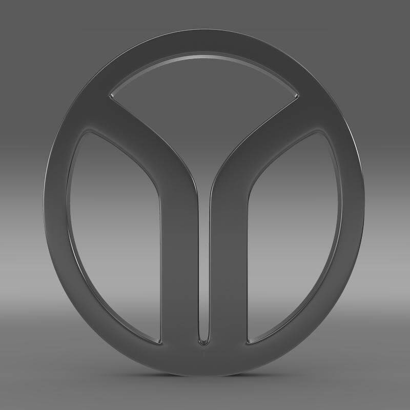 Yugo Logo - 3D Model by Creative Idea Studio