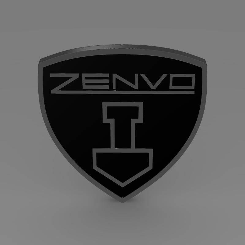 Zenvo Logo - 3D Model by Creative Idea Studio