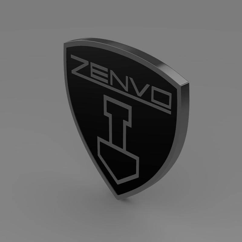 Zenvo Logo - 3D Model by Creative Idea Studio