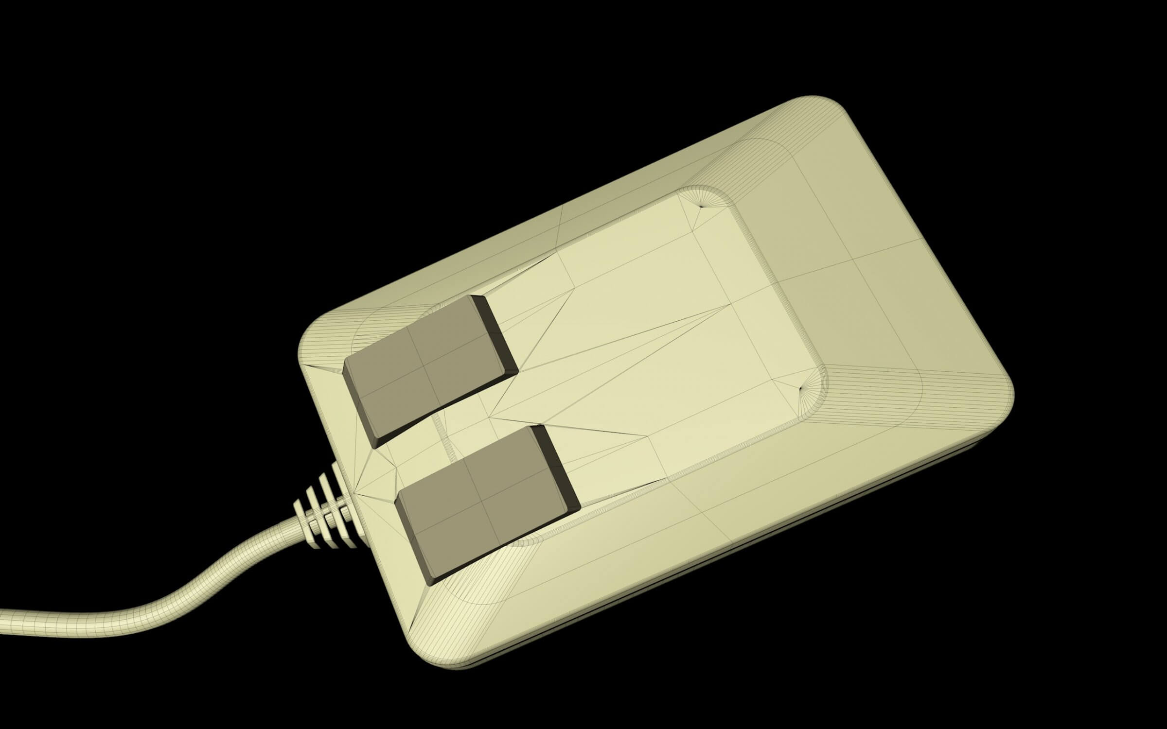 Computer Mouse for Amiga Commodore - 3D Model by Creativity Studio