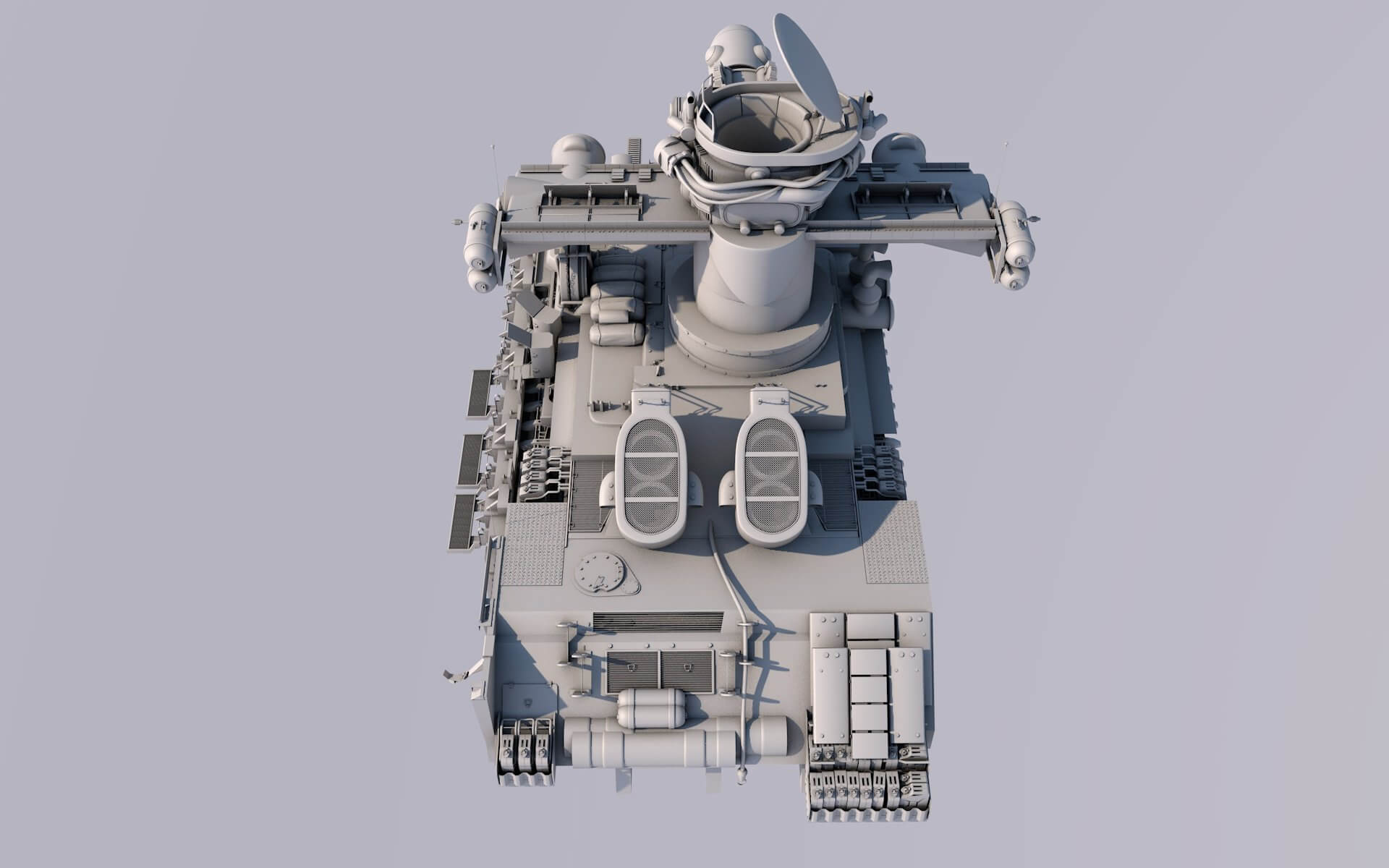 Mega Tank - 3D Model by Creativity Studio