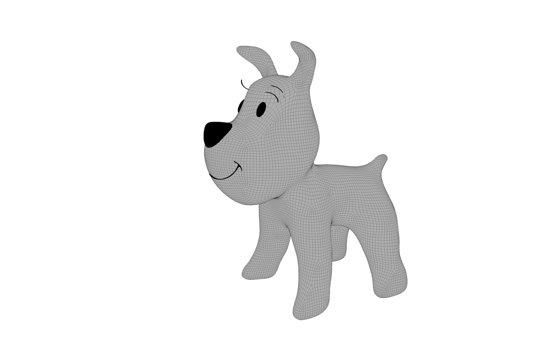 Simple Dog - 3D Model by Creativity Studio