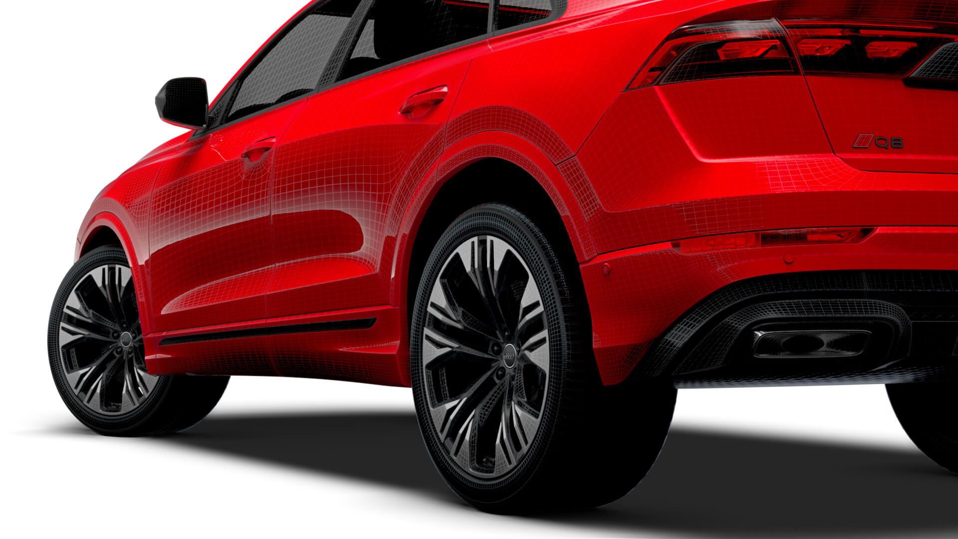 Audi Q8 50 TDI Quattro S Line Ukspec 2024 - 3D Model by Creator 3D