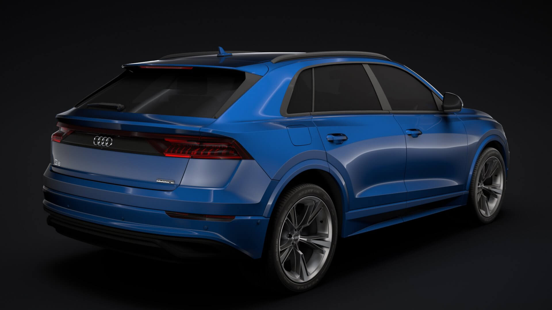 Audi Q8 55 TFSI Quattro 2018 - 3D Model by Creator 3D