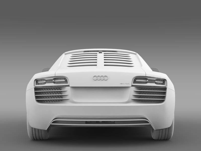 Audi R8 E Tron Prototype 2013 - 3D Model by Creator 3D