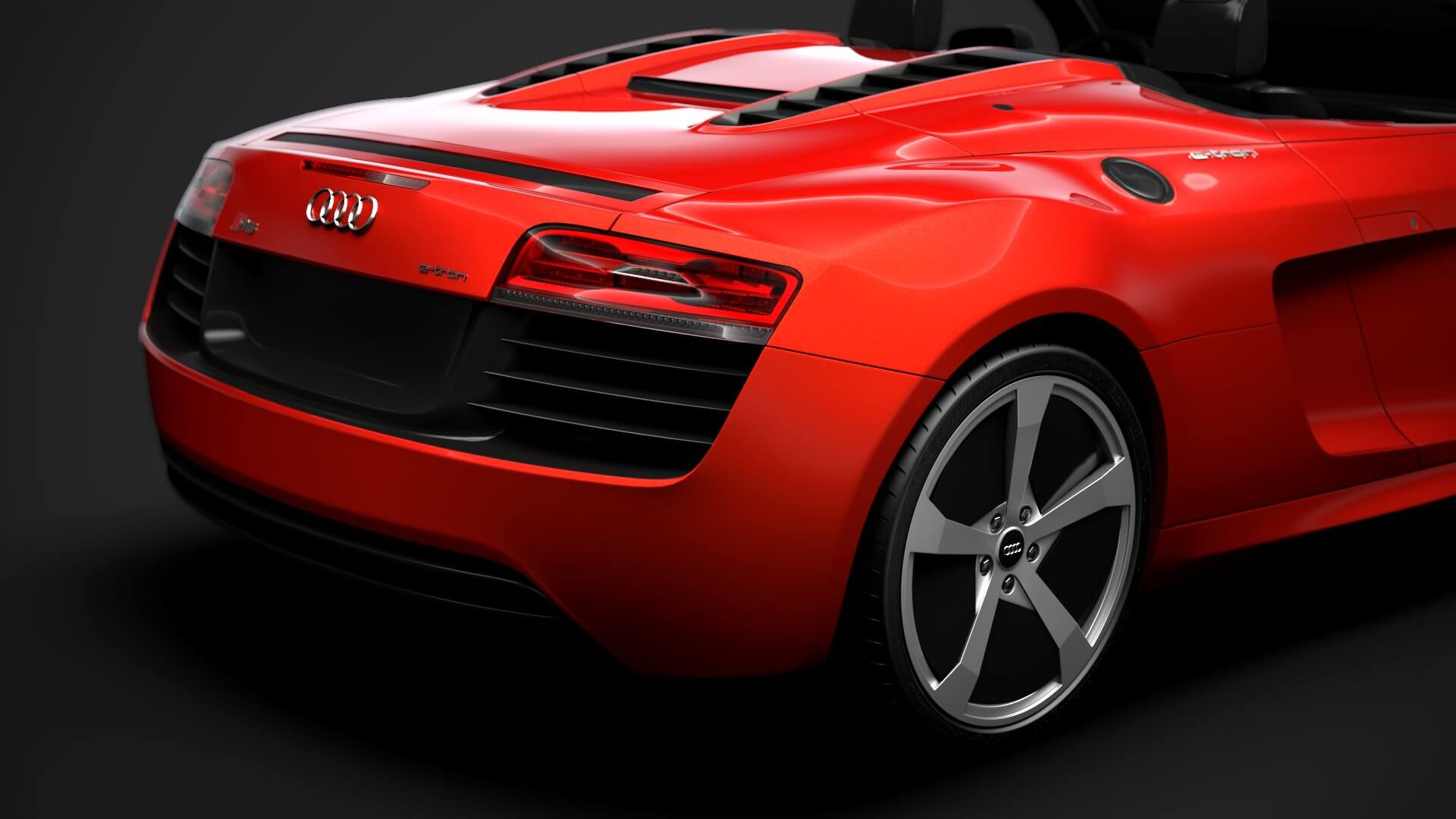 Audi R8 E Tron Spyder 2016 - 3D Model by Creator 3D