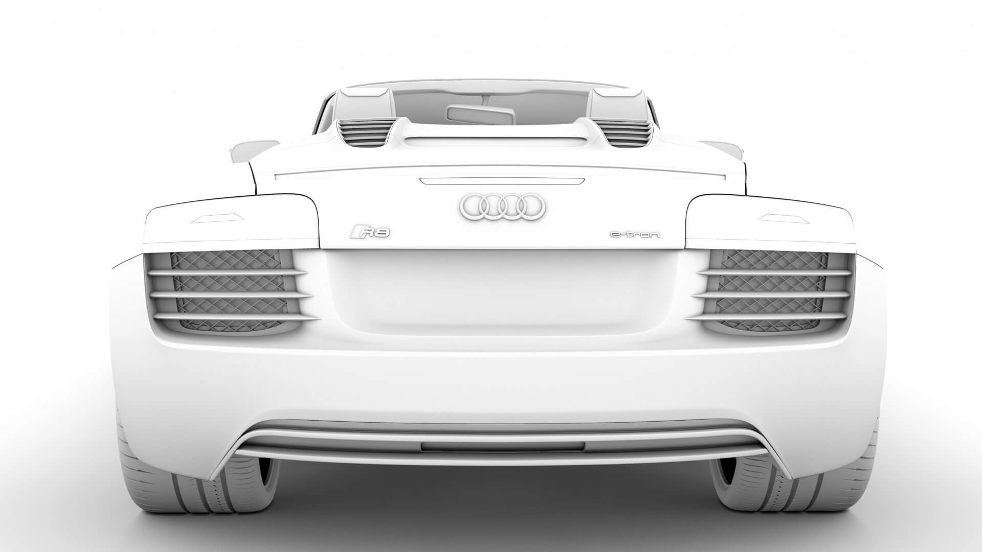 Audi R8 E Tron Spyder 2016 - 3D Model by Creator 3D