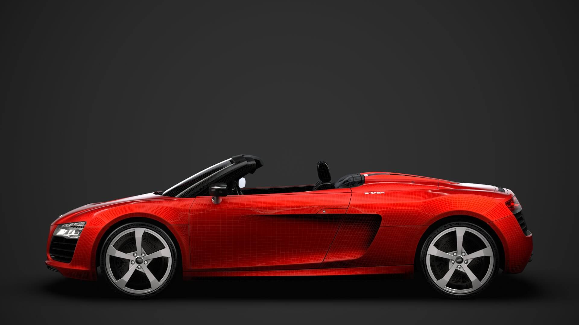 Audi R8 E Tron Spyder 2016 - 3D Model by Creator 3D