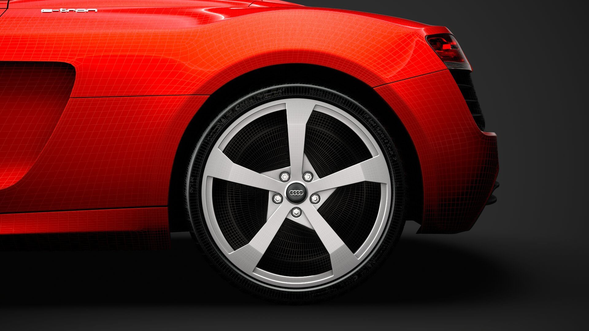 Audi R8 E Tron Spyder 2016 - 3D Model by Creator 3D